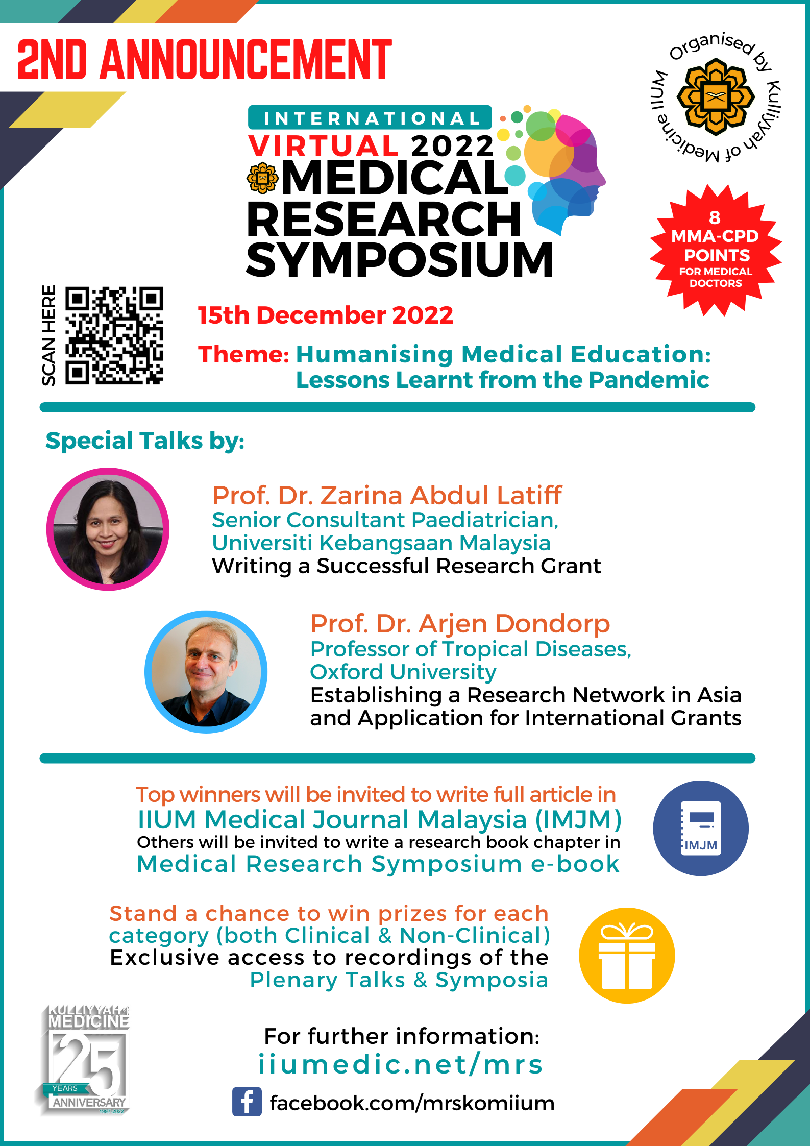 VIRTUAL MRS 2022 – SECOND ANNOUNCEMENT – Medical Research Symposium
